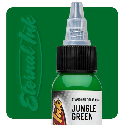 Eternal Tattoo Ink Jungle Green, 1oz, - – Custom Irons