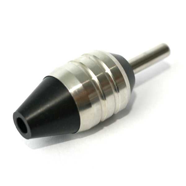 Black and Silver Two-Tone Bullet Grip – Custom Irons